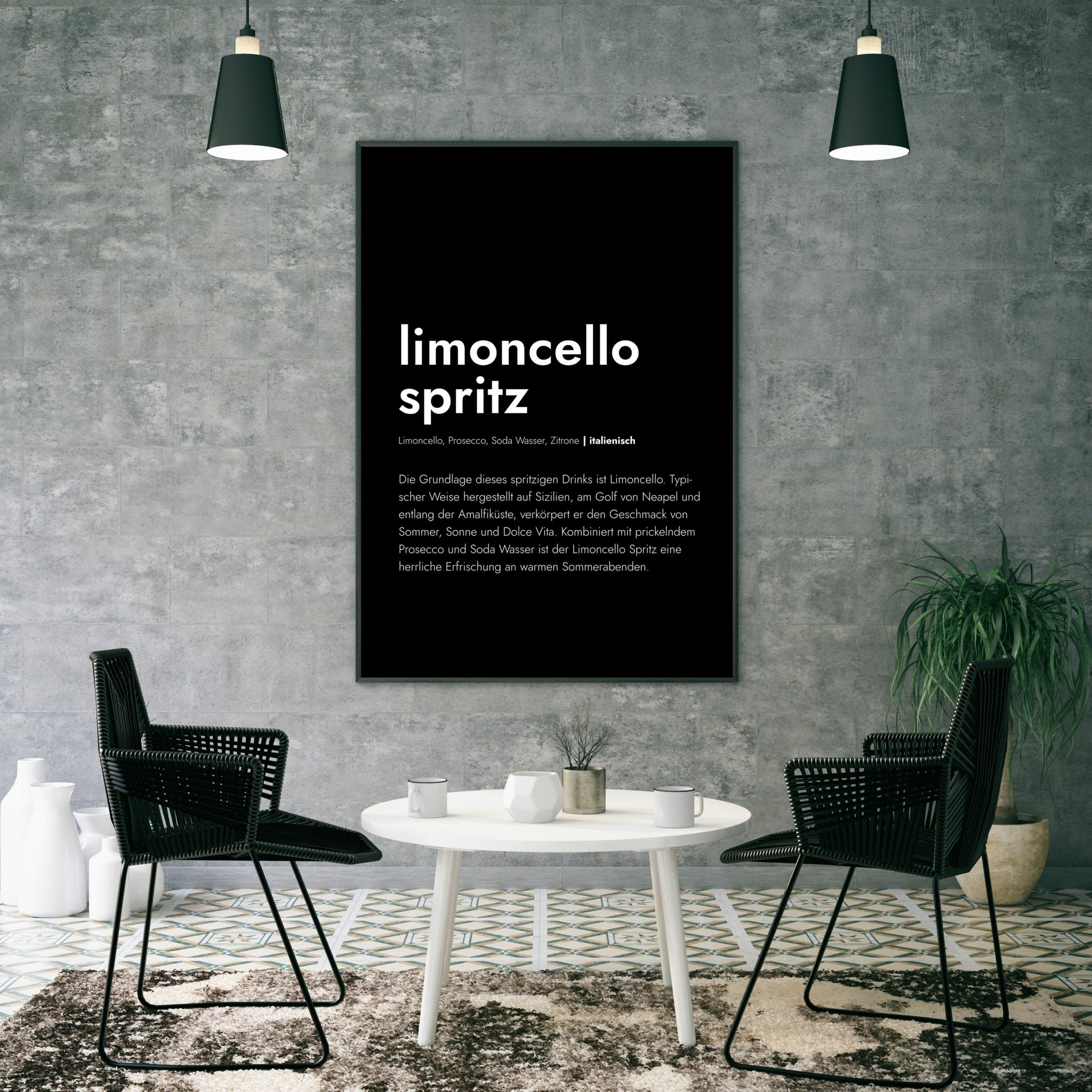 Poster Limoncello Spritz - Definition | Limoncello Collection – MOTIVISSO