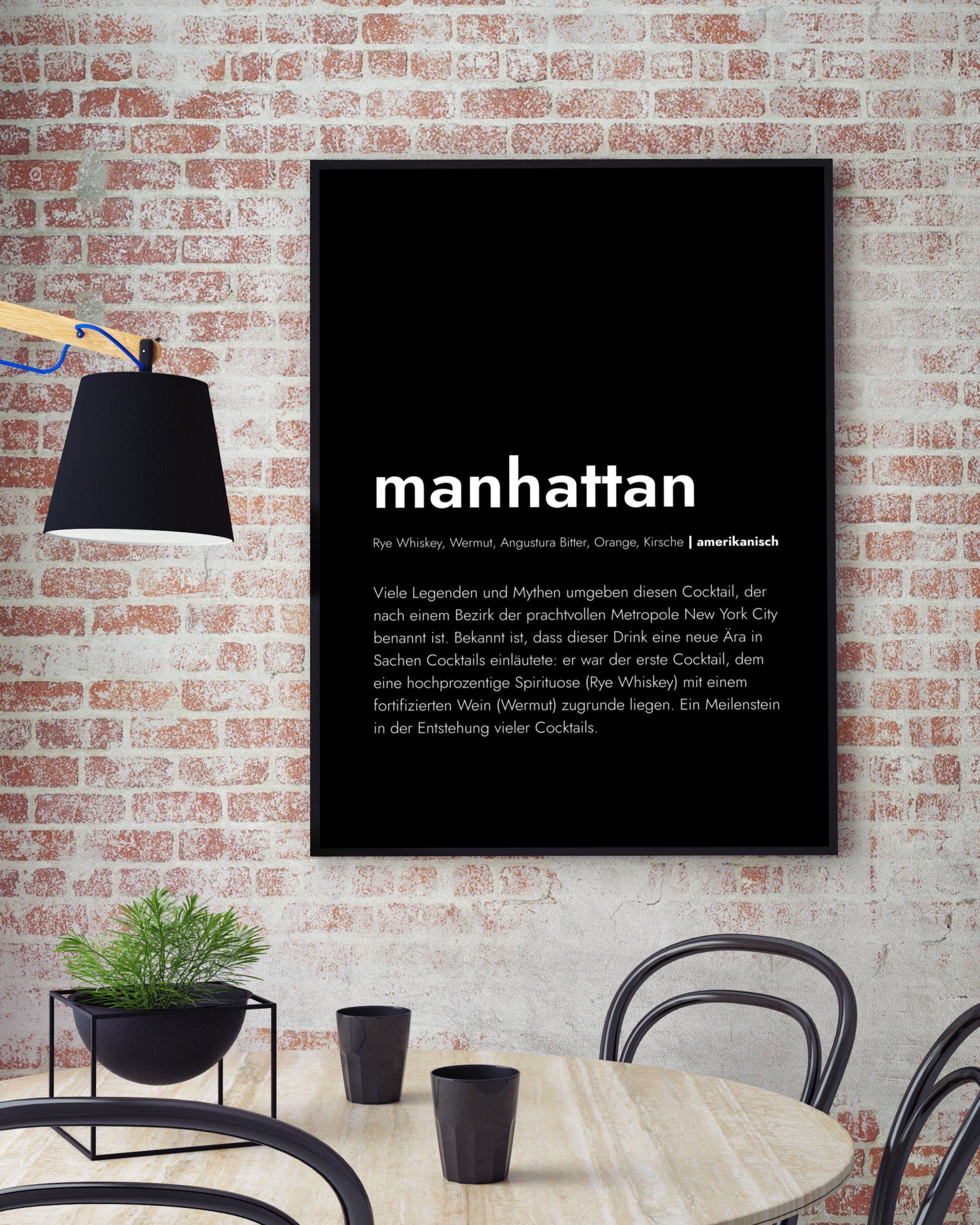 Poster Manhattan - Definition – MOTIVISSO